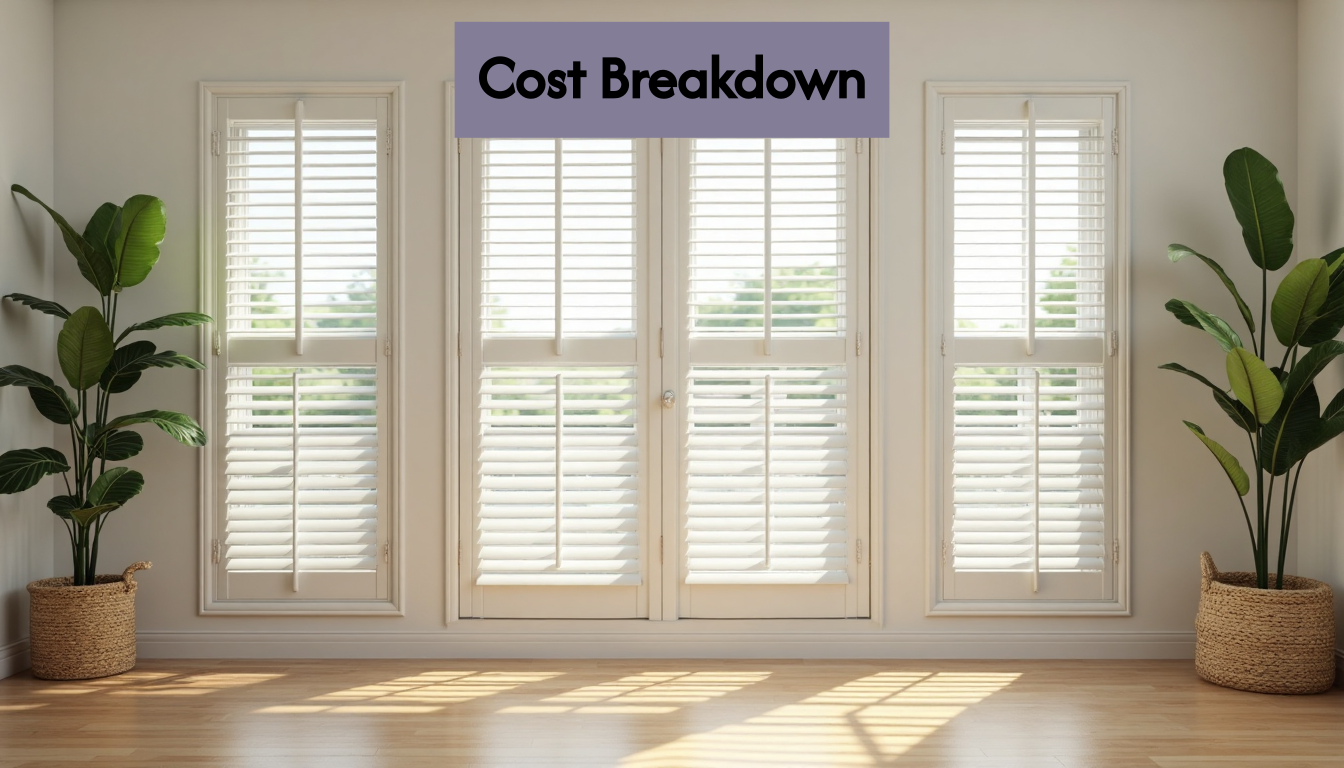 Shutter Cost Breakdown 2025: | Shutter World