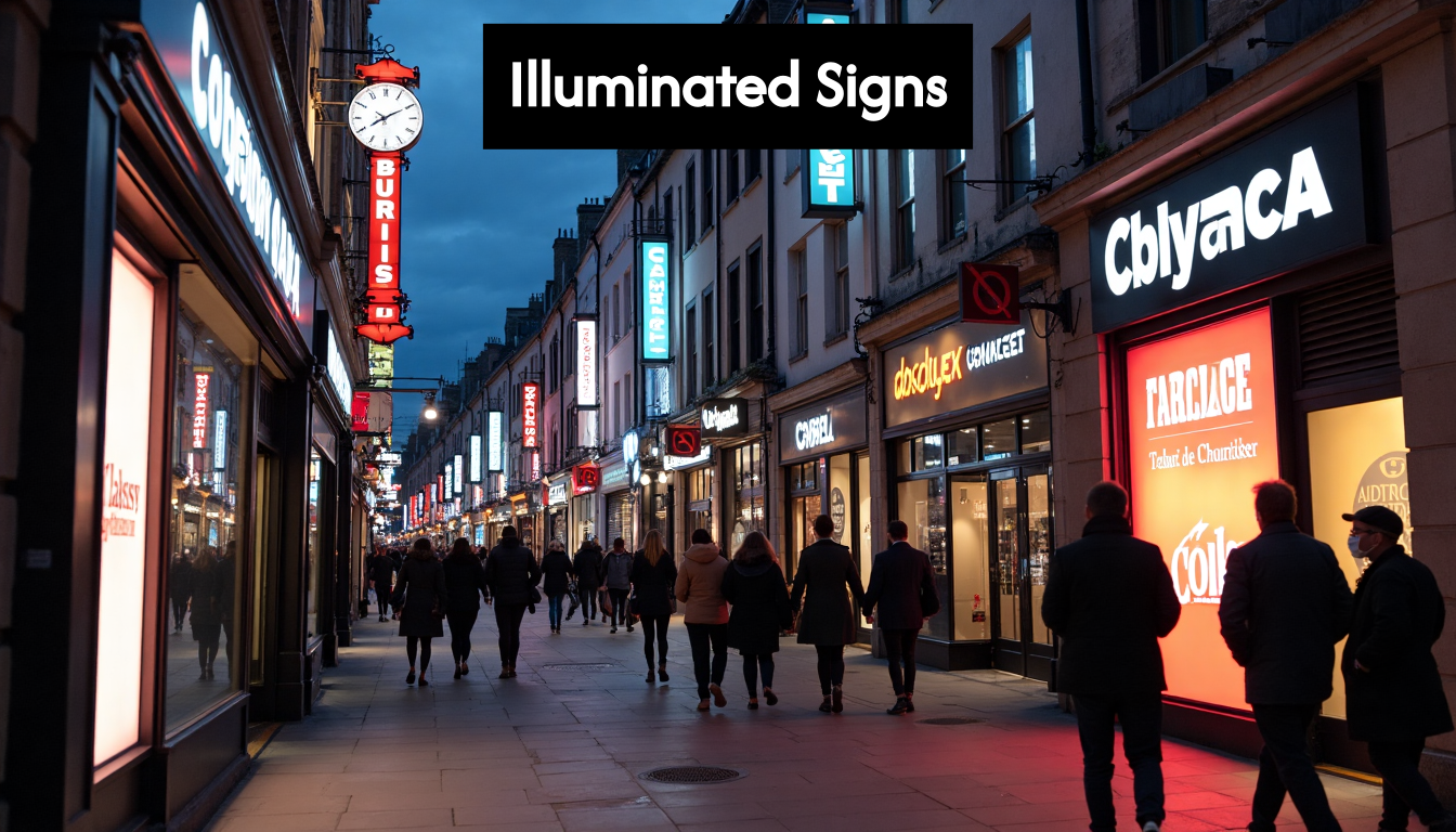 Illuminated Signs Explained: A 2025 Guide for London Businesses ...