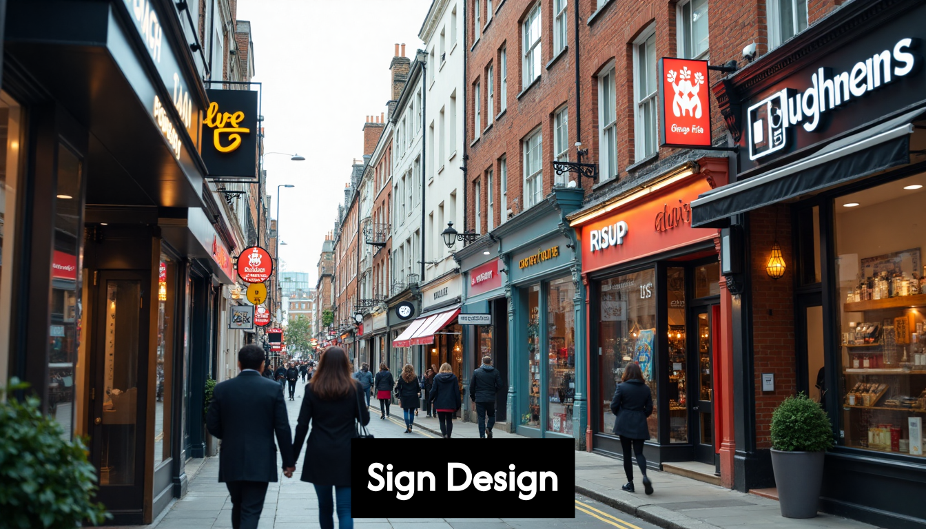 Custom Sign Design Process for London Businesses: 2025 Guide ...