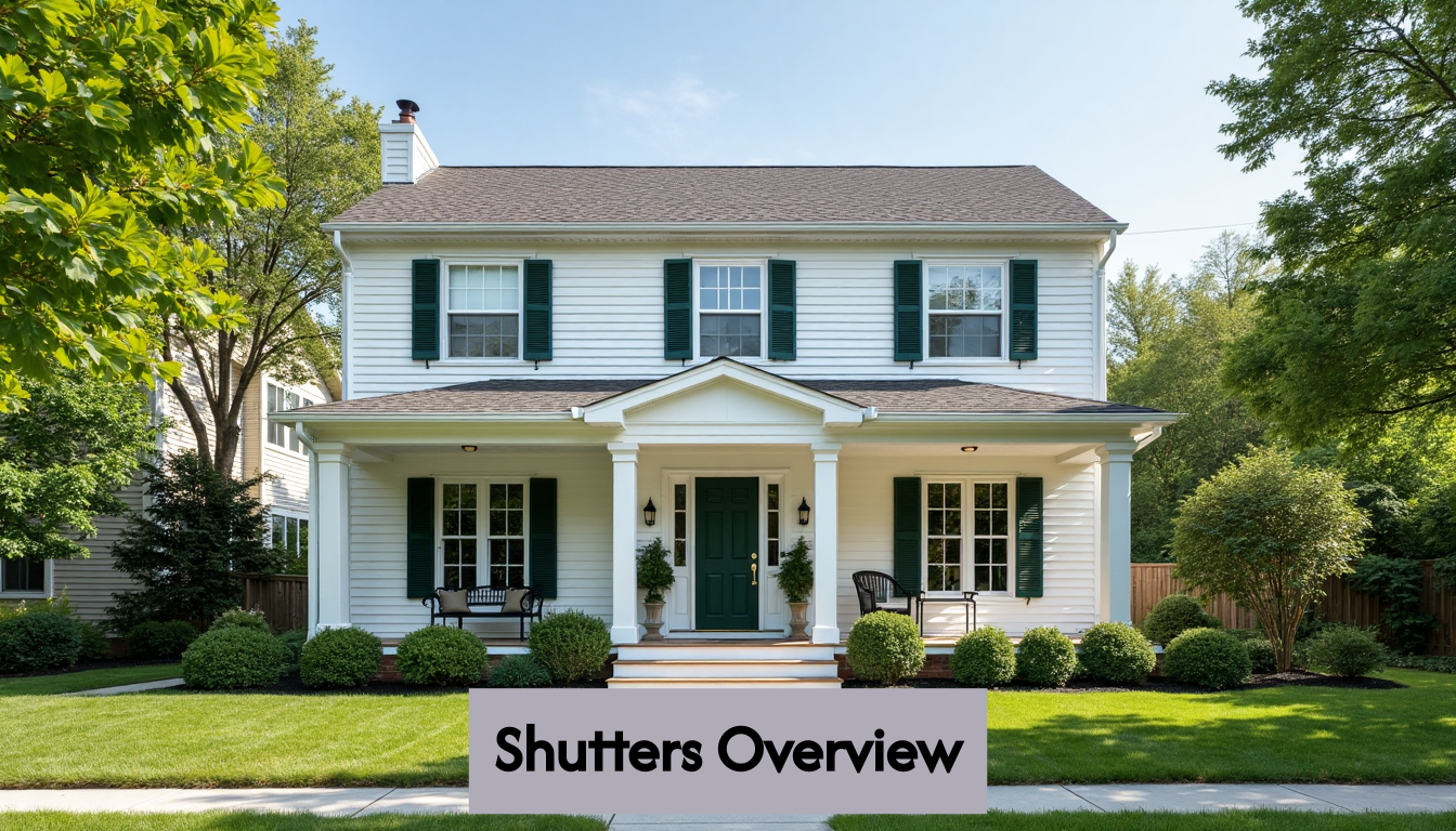 Exterior Shutters Overview 2025: Styles, Materials & Value for Homes | Shutter World
