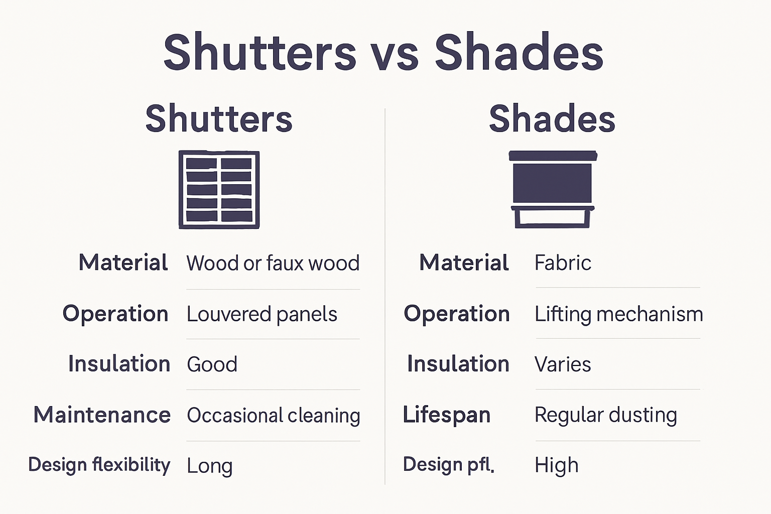 Difference Between Shutters and Shades: Guide for UK Homes 2025 ...