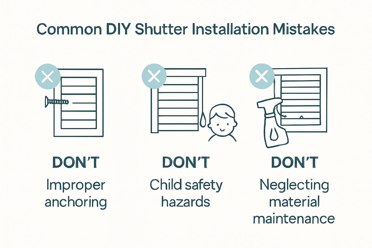How to Install Shutters Safely in UK Home