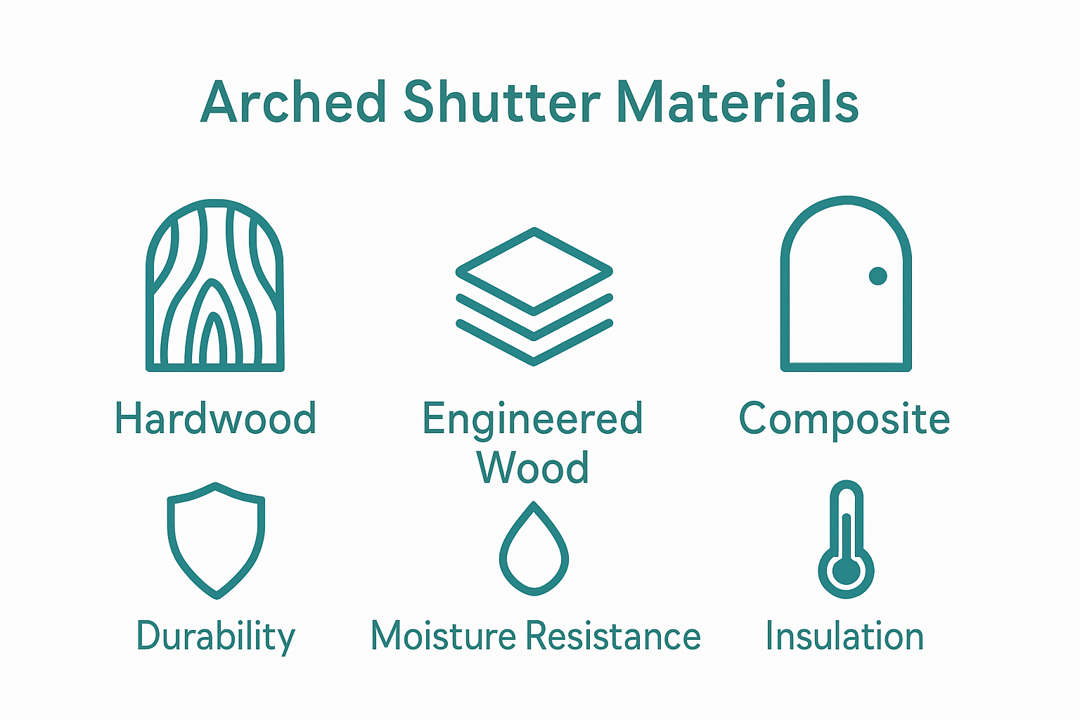 Understanding Arched Shutters: Style and Functionality | Shutter World