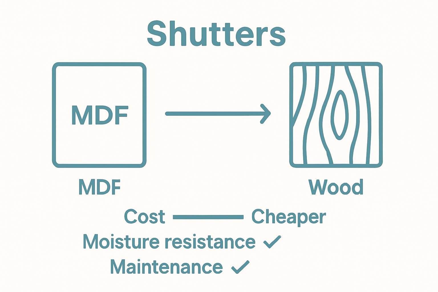 MDF Shutters Advantages for Your Home | Shutter World