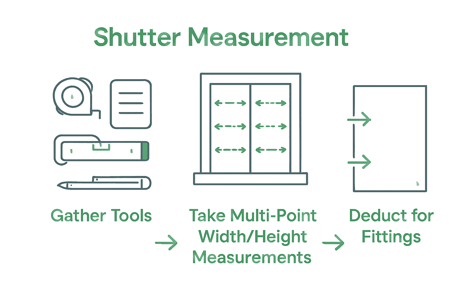 How to Measure Window Shutters for a Perfect Bespoke Fit | Shutter World