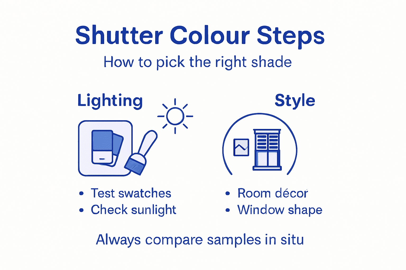 How to Select Shutter Colours for a Stunning Home Finish | Shutter World