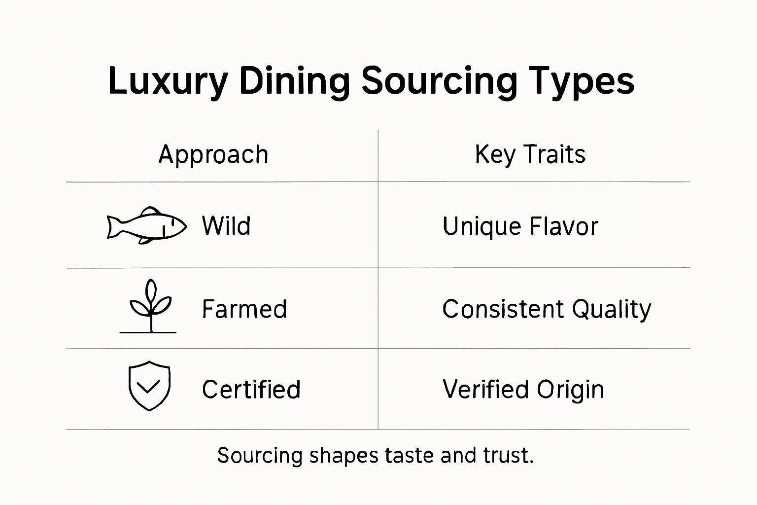 Why Proper Sourcing Matters in Luxury Dining – CAVIARA & C.O