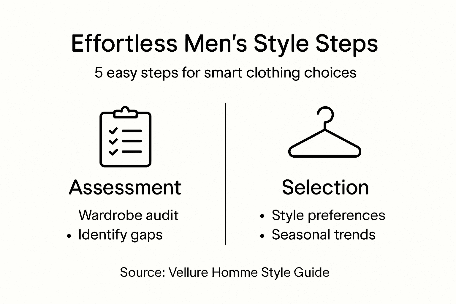 Master the Men's Clothing Selection Process for Effortless Style ...