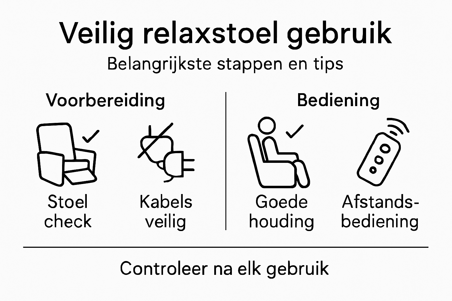 Hoe relaxstoel bedienen voor veilige ondersteuning – Finlandic