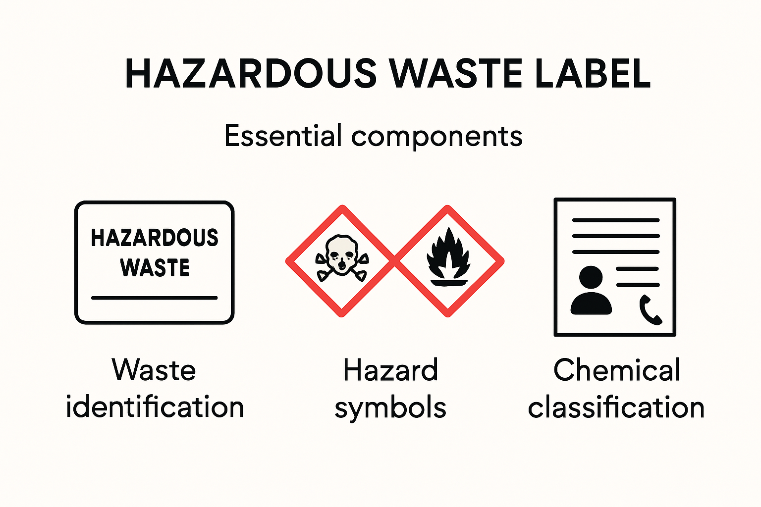 How to Label Hazardous Waste in UK Workplaces (2025) - Venture Waste
