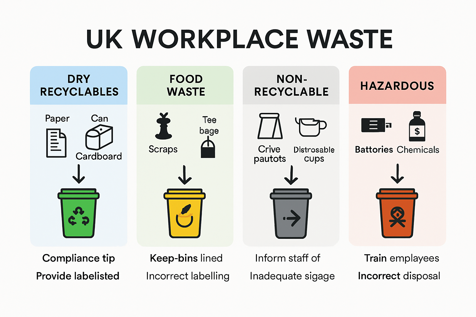 Waste Segregation Tips for UK Businesses: 2025 Guide - Venture Waste