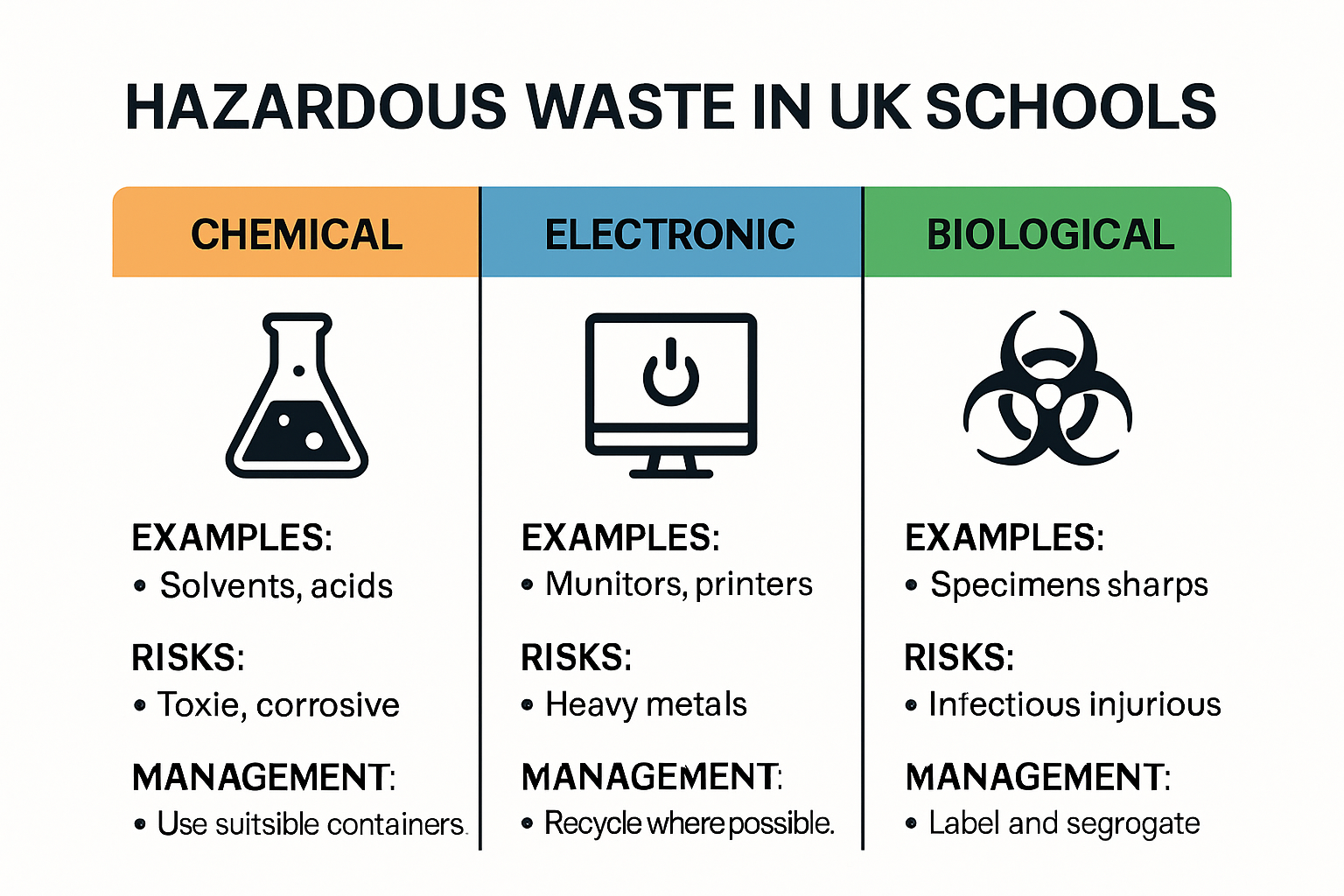Hazardous Waste in Schools: Compliance and Safe Disposal 2025 - Venture ...