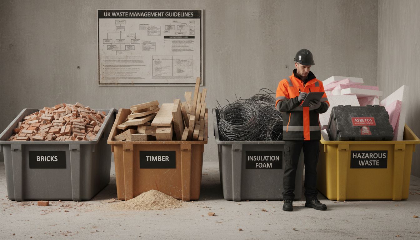 Construction Site Waste Guide: Complete UK Overview - Venture Waste