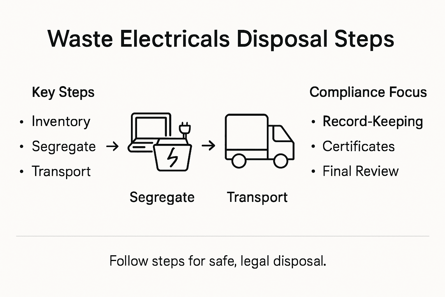 Waste Electricals Disposal: A Step-by-Step Compliance Guide - Venture Waste