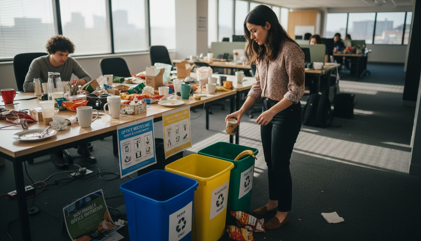 Recycle More at Work: Boost Workplace Sustainability Easily - Venture Waste