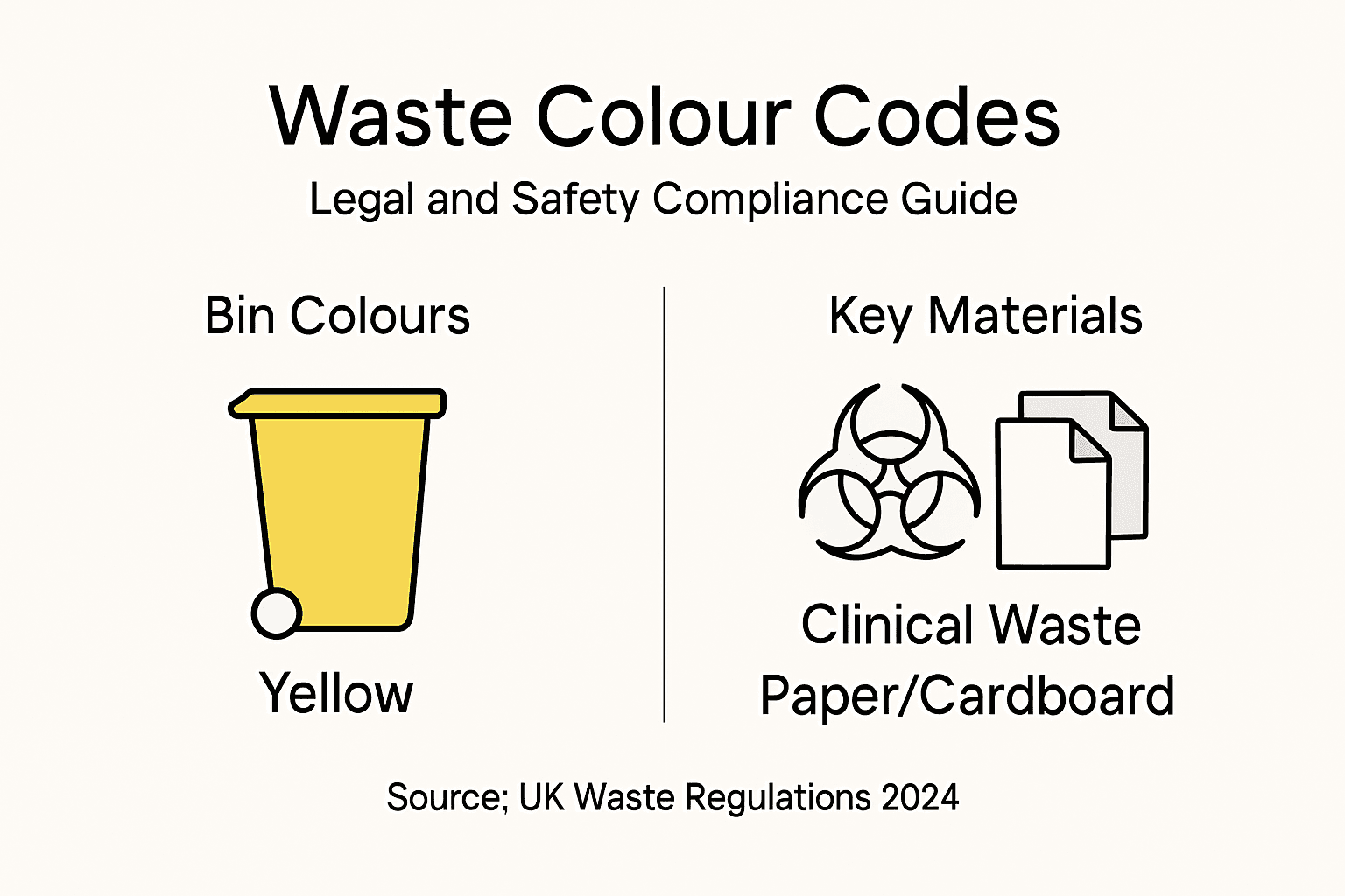 Waste Segregation Colour Codes: Legal Compliance and Safety - Venture Waste