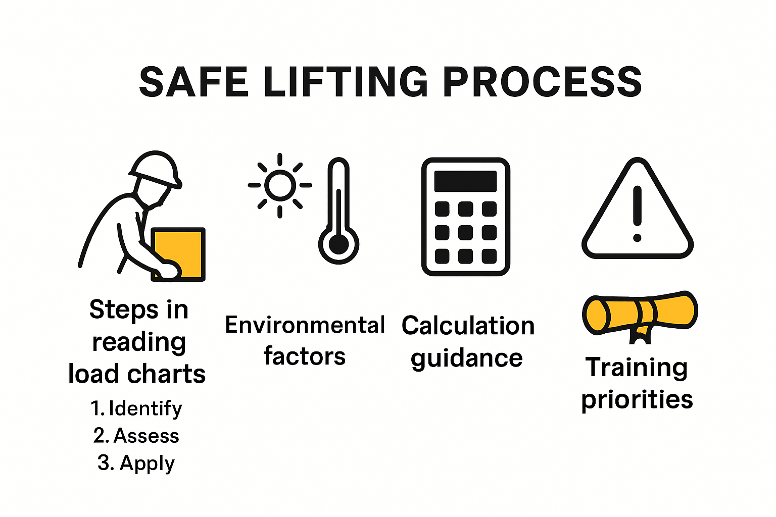 How to Read Load Charts for Safe Lifting in 2025