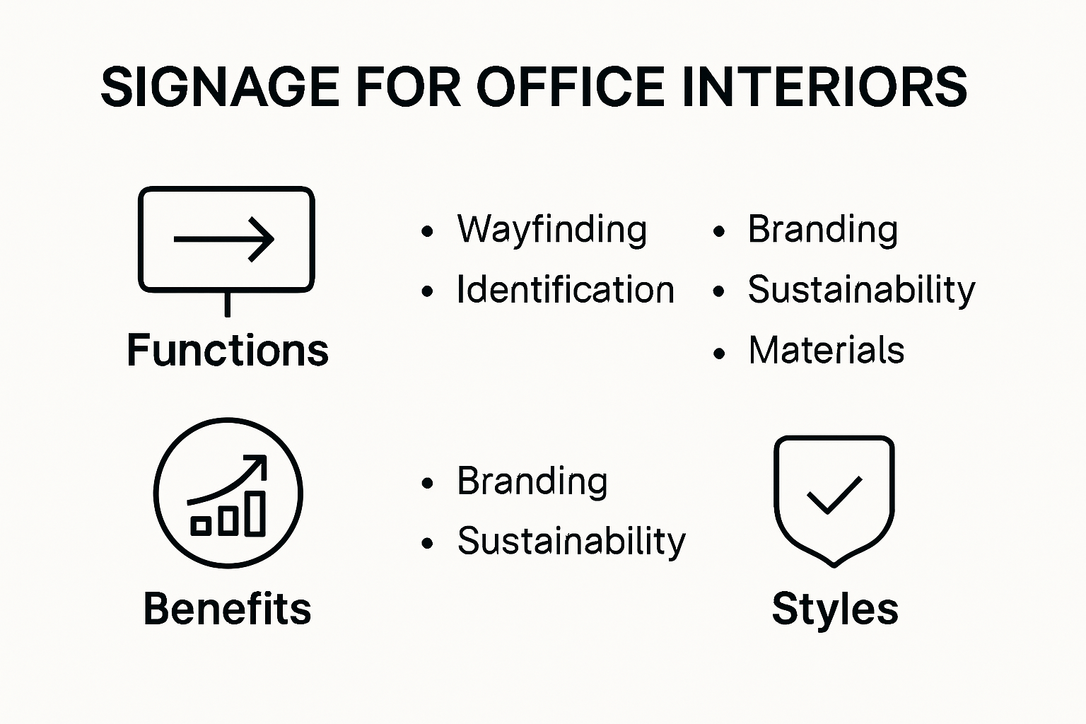 Signage for Office Interiors: 2025 Guide for London Businesses ...