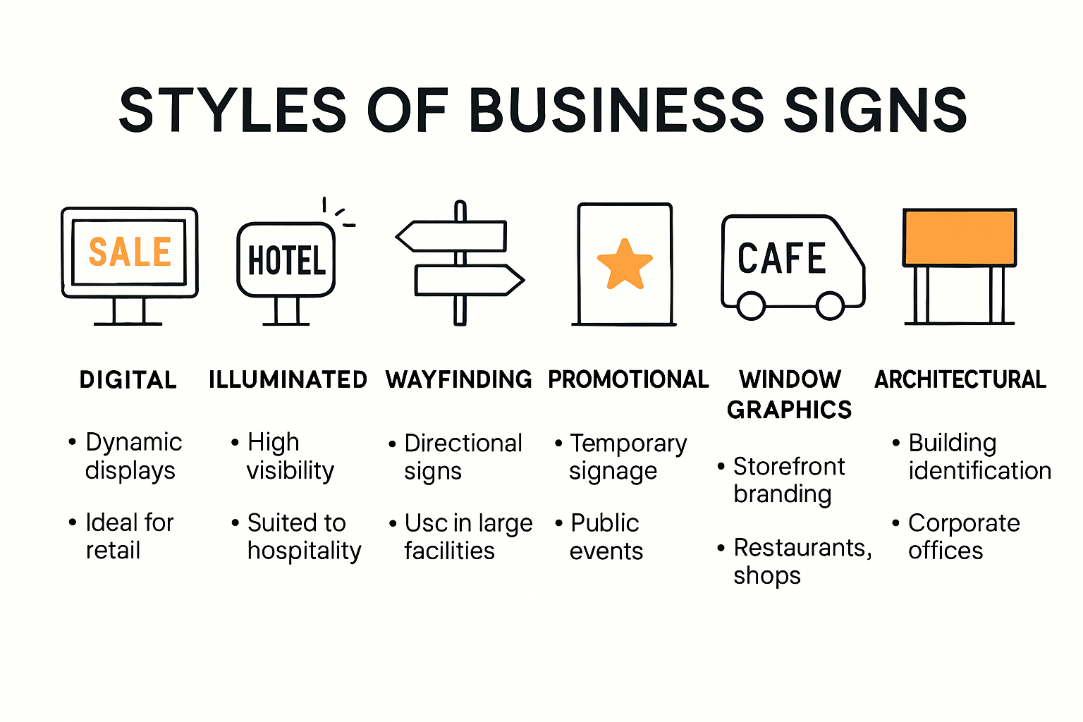 Types of Business Signs Every London Company Needs in 2025 - PromoSigns ...