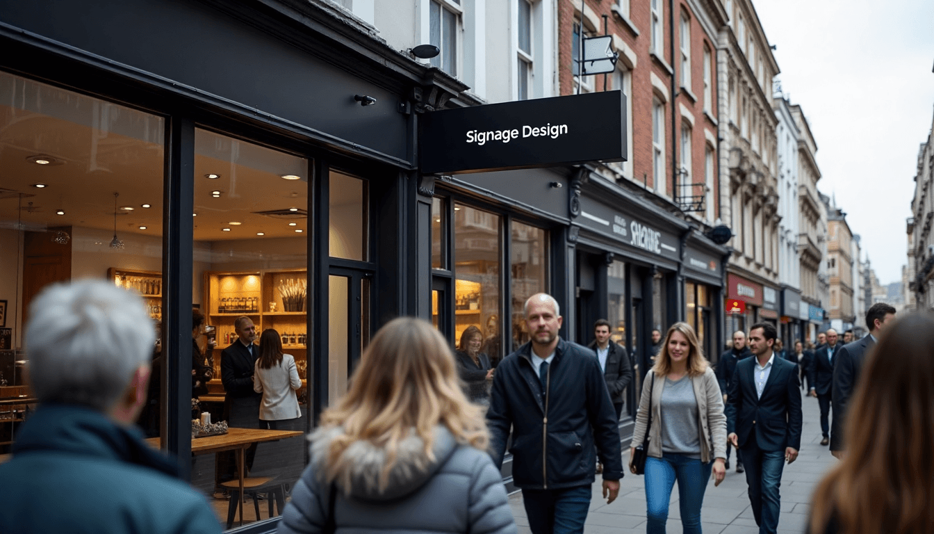 Graphic Design Tips for Signage: 2025 Guide for London Businesses ...