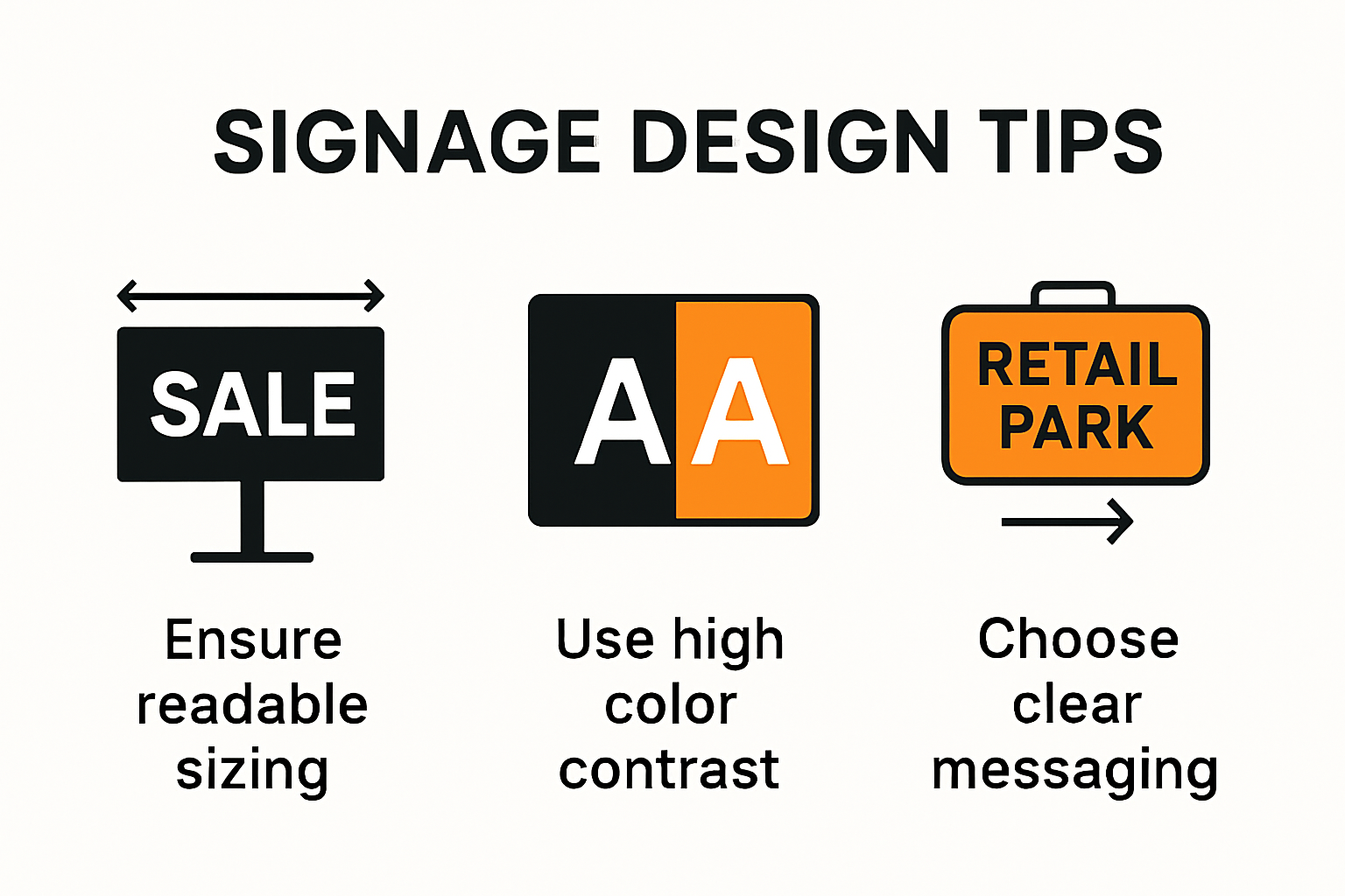 Graphic Design Tips for Signage: 2025 Guide for London Businesses ...