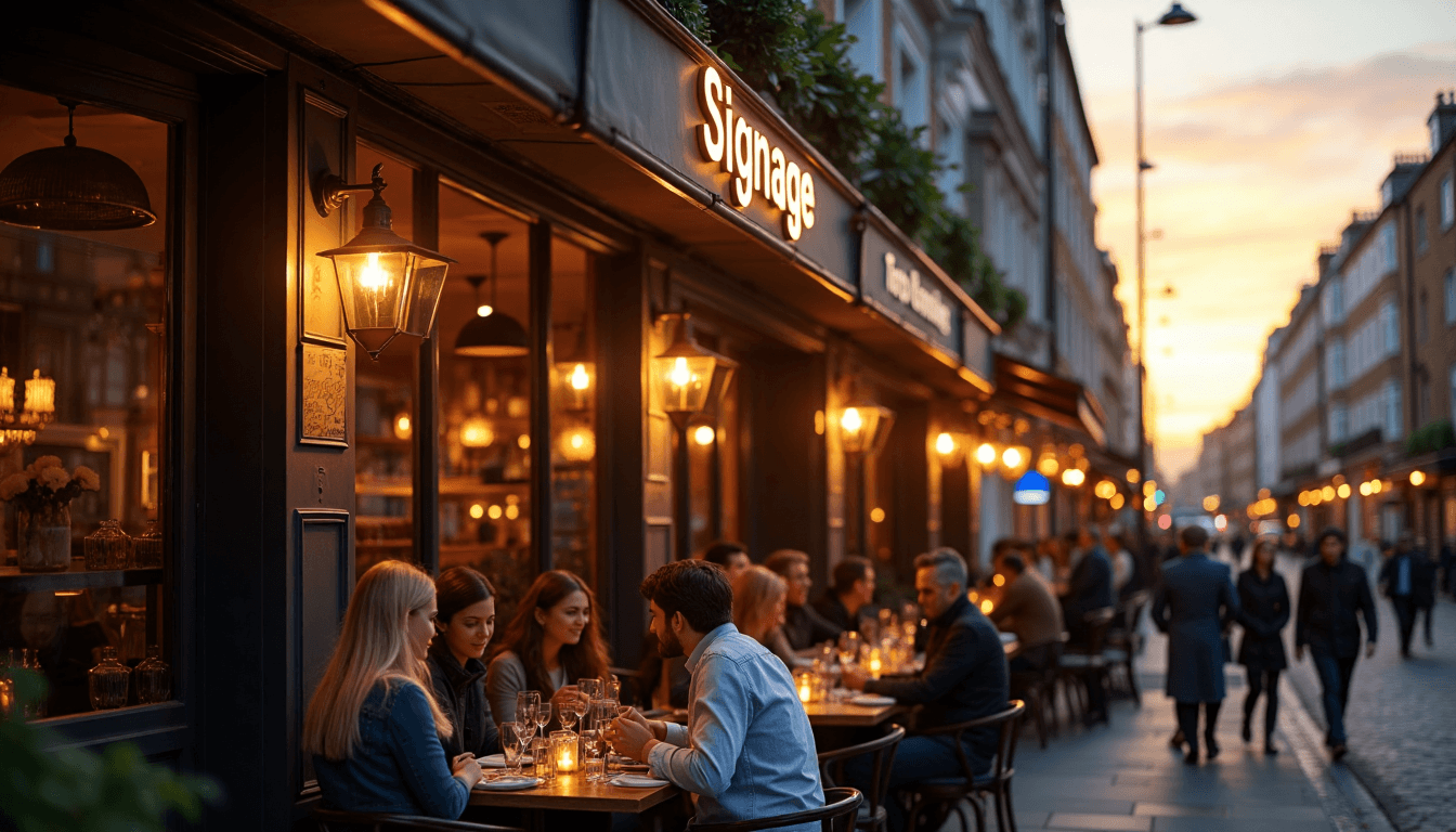Restaurant Branding with Signage: 2025 Guide for London Businesses ...