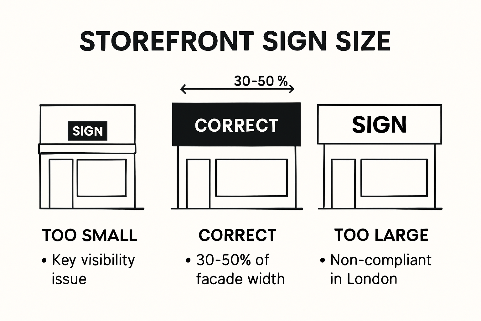 Top Storefront Sign Visibility Tips for London Businesses 2025 ...