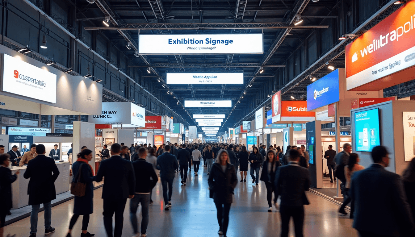 Exhibition Signage Basics 2025: Essential Guide for Businesses ...