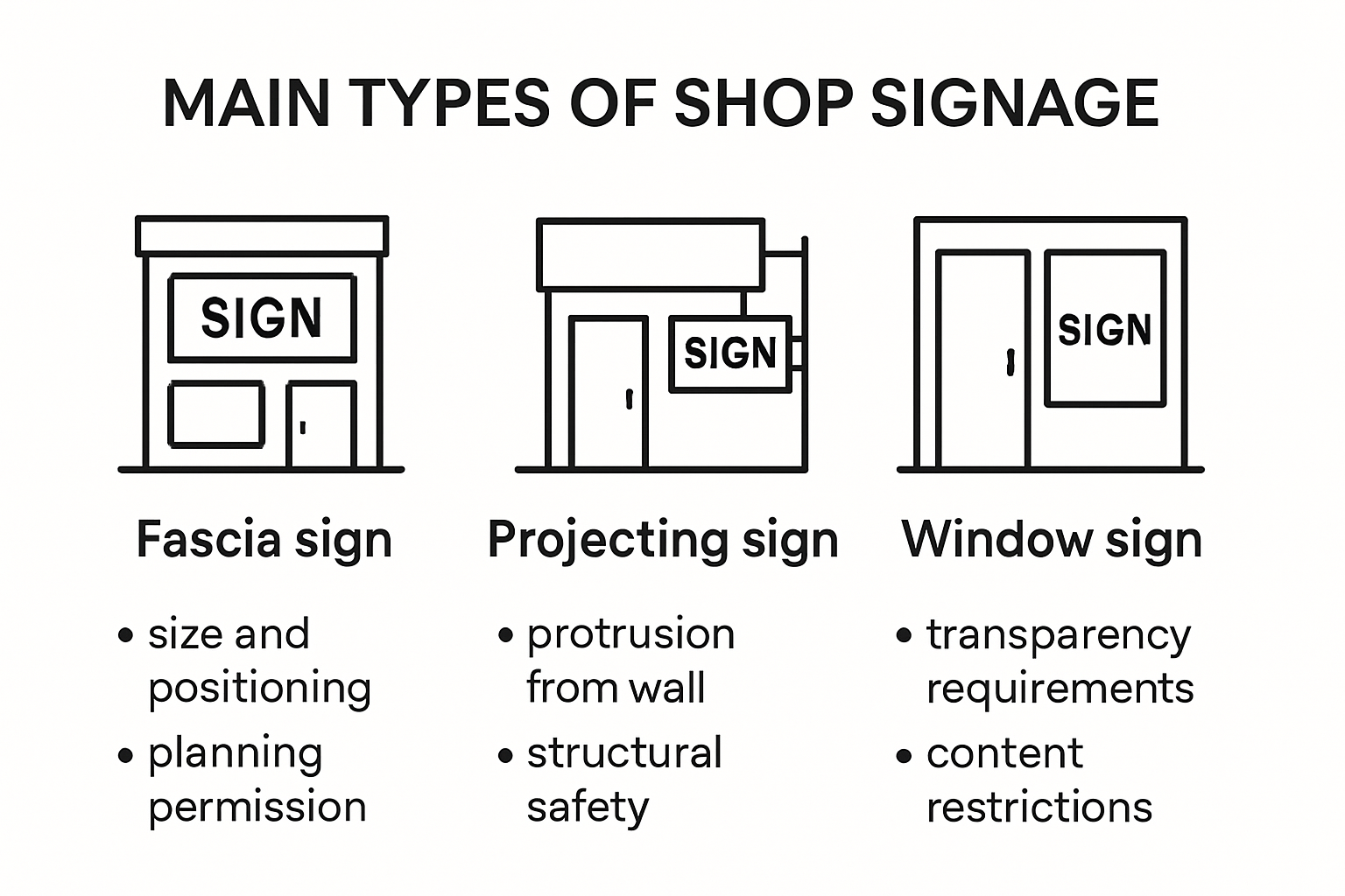 Shop Signage Basics 2025: Essential Tips for London Businesses ...