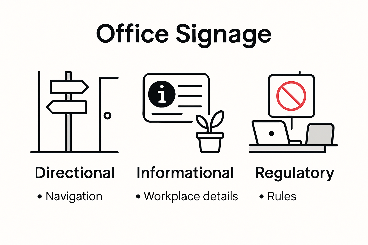 What Is Office Signage? Guide for London Businesses 2025 - PromoSigns.co.uk