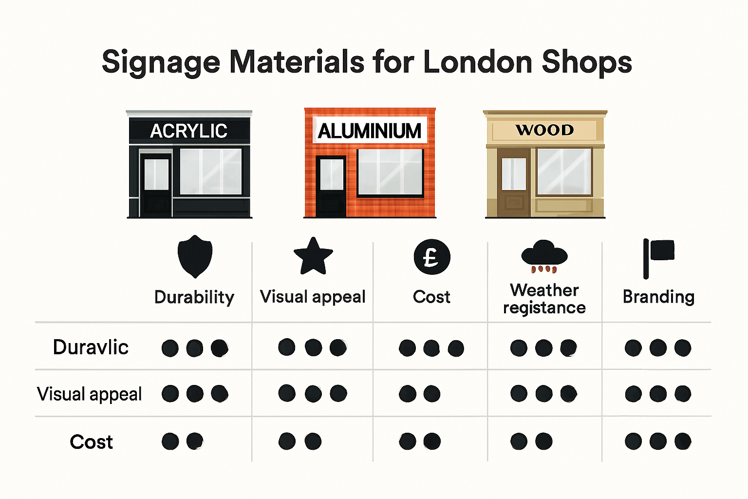 How to Choose Shop Signage: Guide for London Businesses - PromoSigns.co.uk