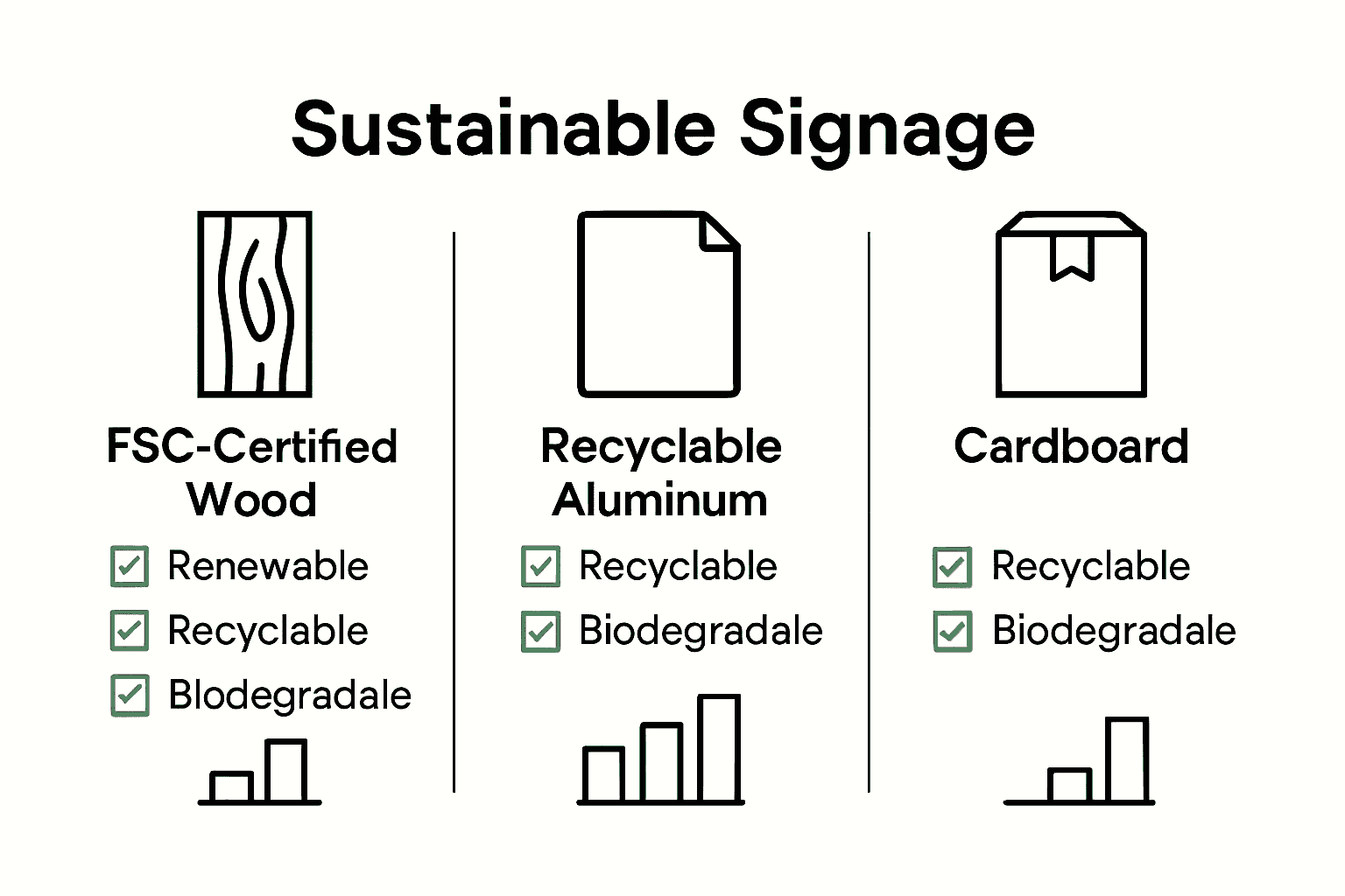 Complete Guide to Sustainable Signage Solutions - PromoSigns.co.uk