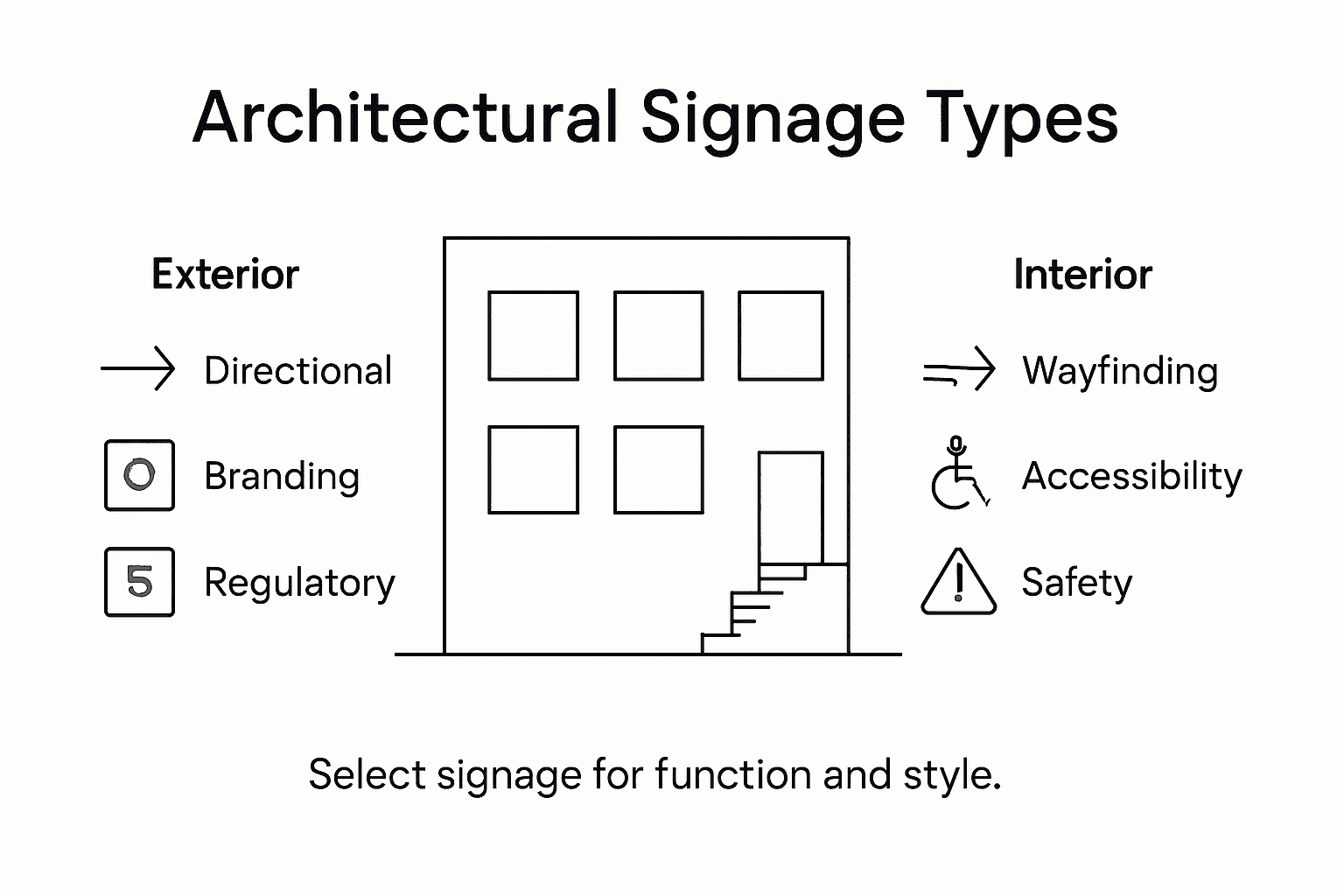 Architectural Signage Integration: Enhancing UK Spaces - PromoSigns.co.uk