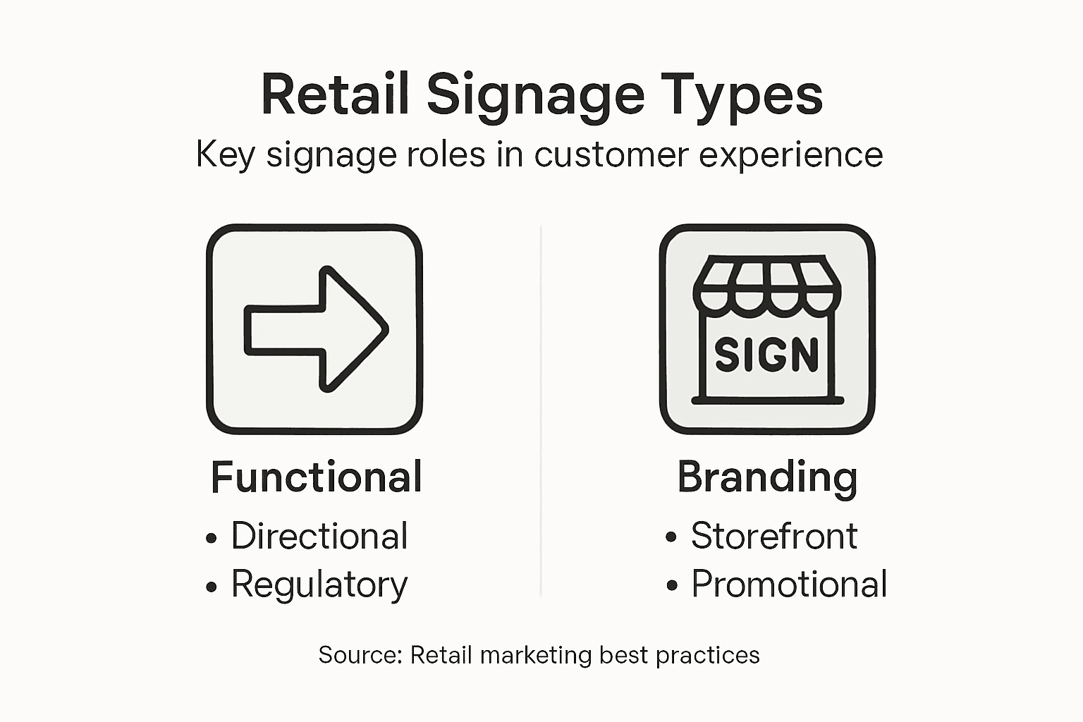 Role of Signage in Customer Experience – Retail Impact - PromoSigns.co.uk