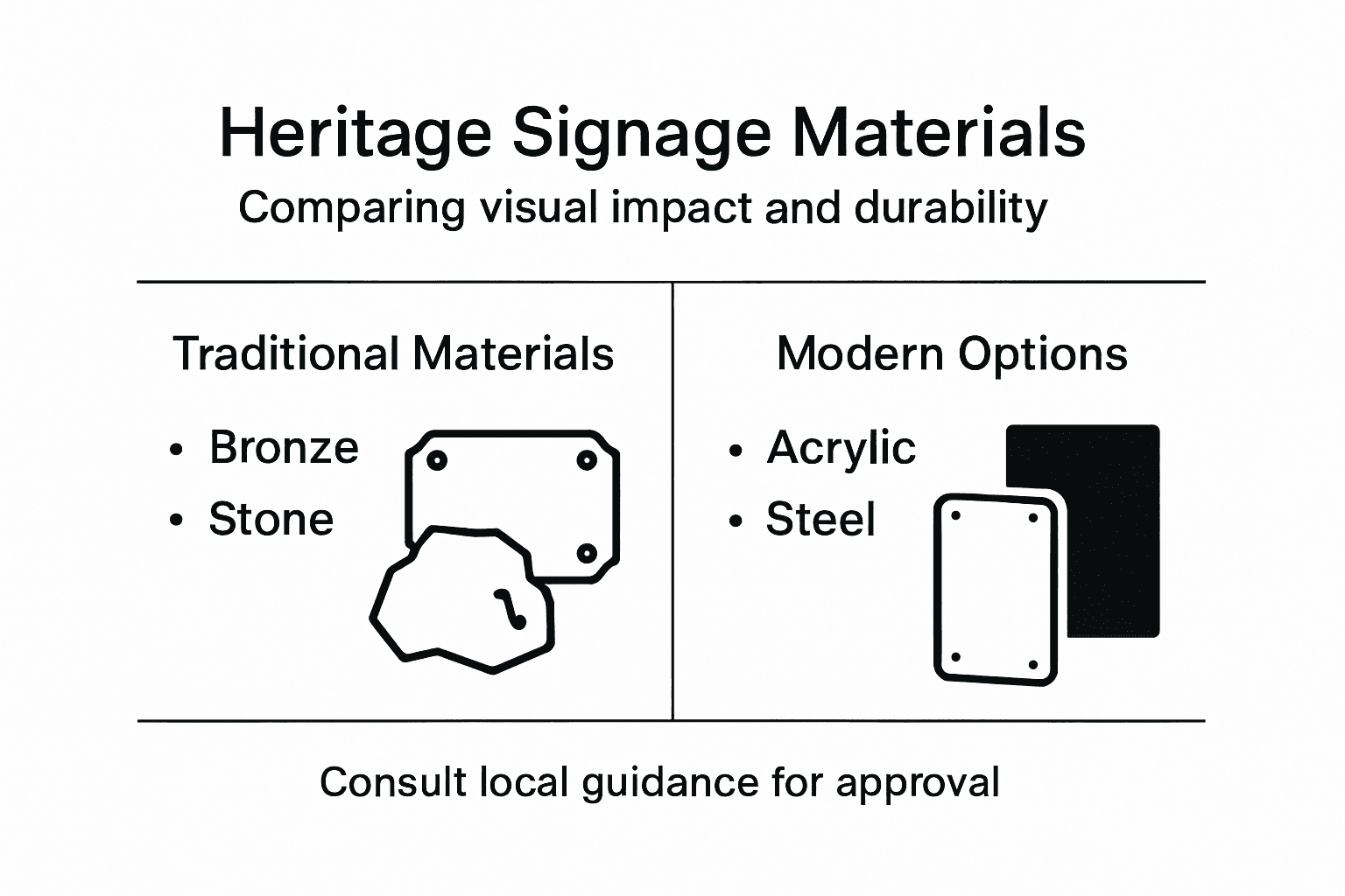 Heritage Building Signs: Legal Compliance Guide | PromoSigns