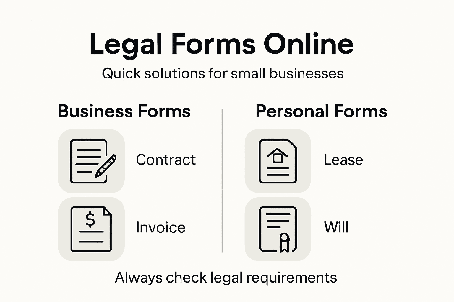 Why Use Free Legal Forms: Quick Solutions for Small Businesses