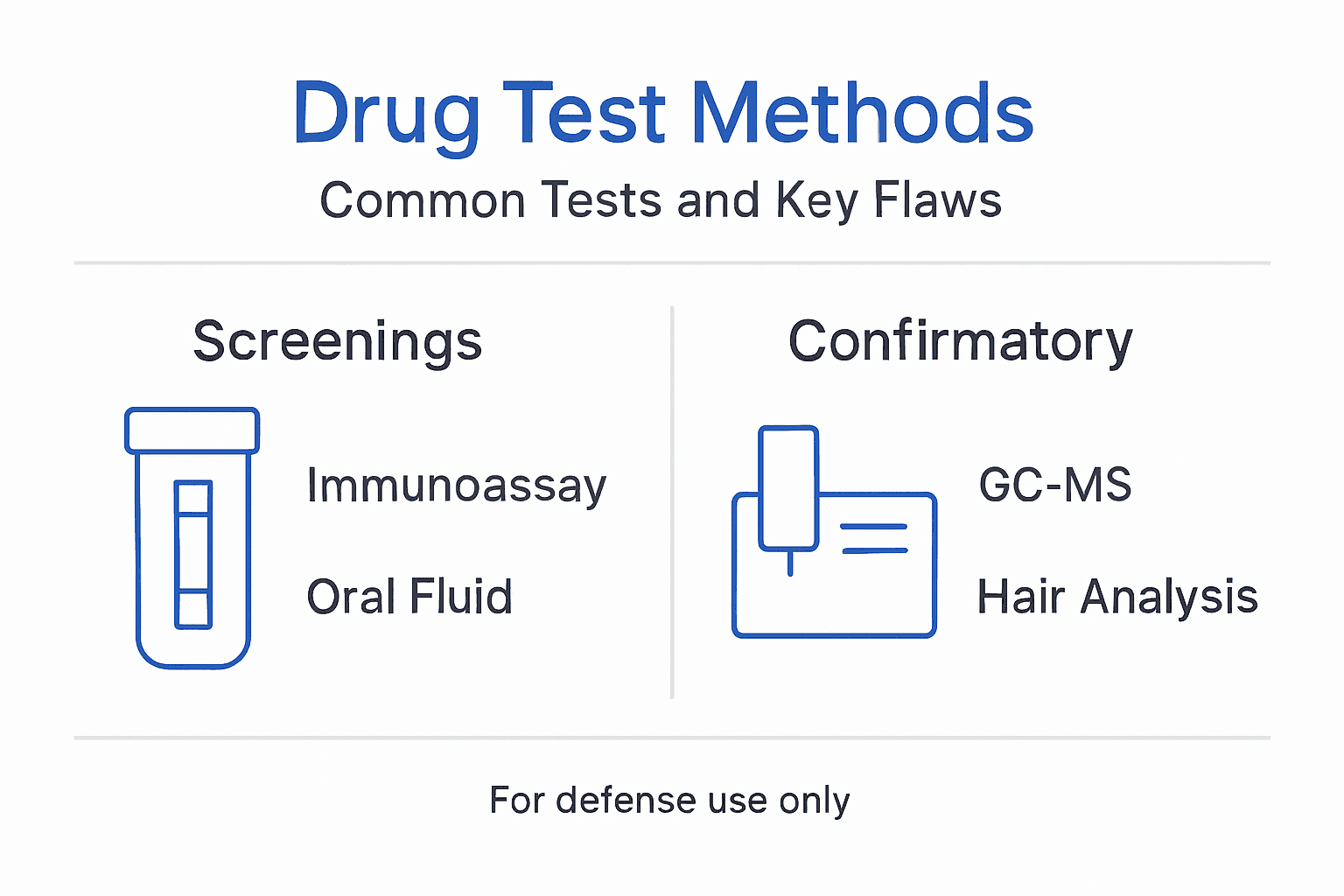 Drug Testing in Criminal Defense: Impact on Case Strategy
