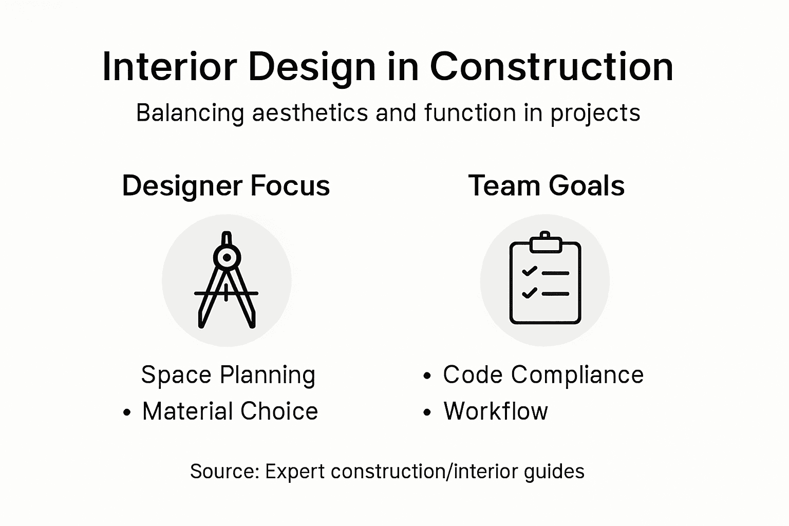 Role of Interior Design in Construction Projects