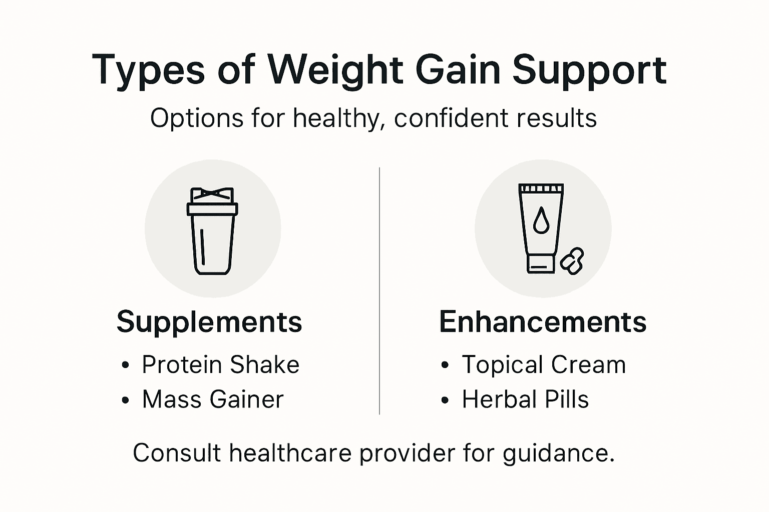 Why Choose Weight Gain Support for Confidence – Get Thick Products