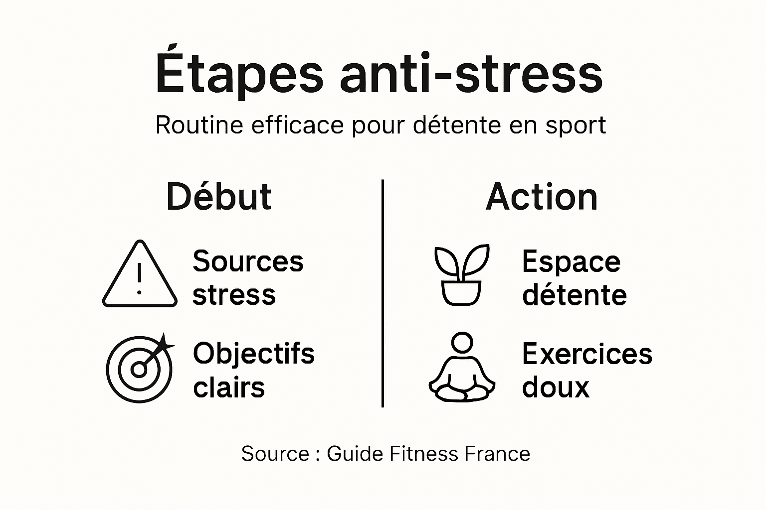 Guide gestion du stress au fitness : étapes efficaces