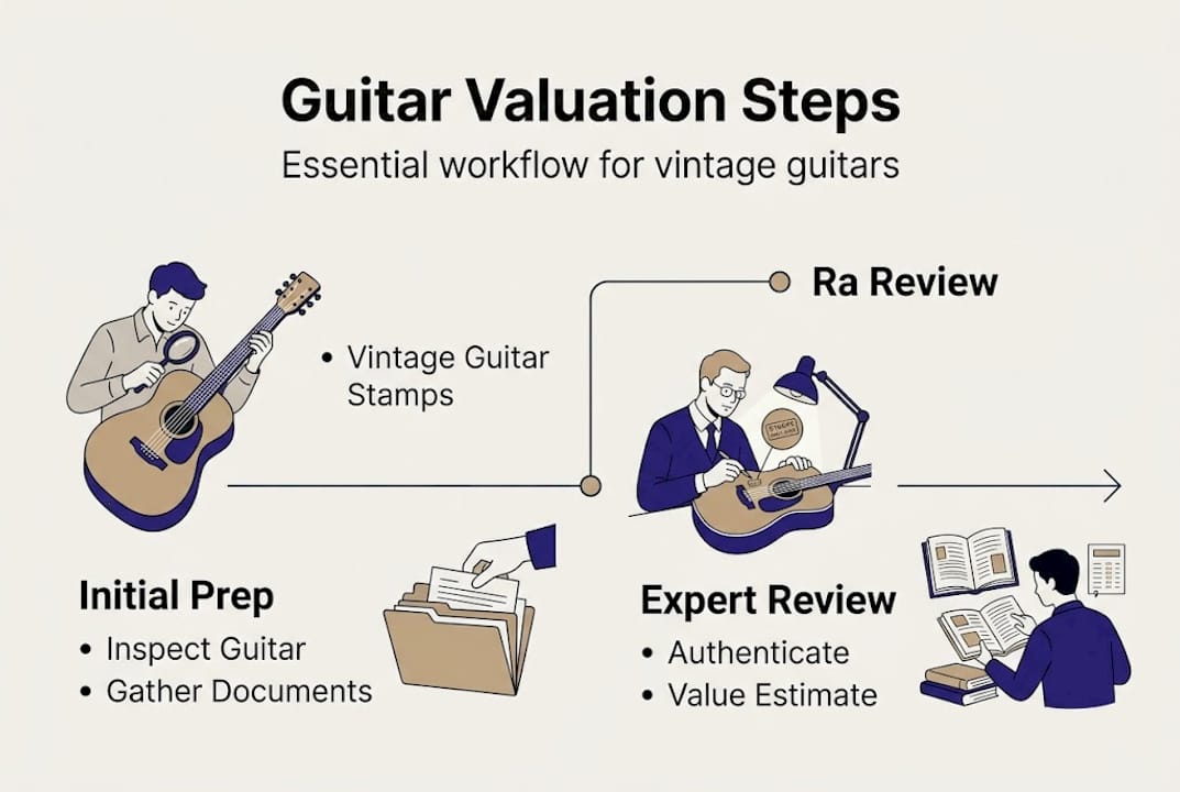 Fluxo de trabalho de avaliação de guitarras: guia passo a passo para ...