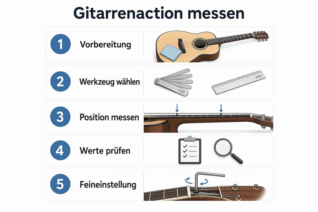 Che cos'è l'azione della chitarra? Come regolare correttamente l ...