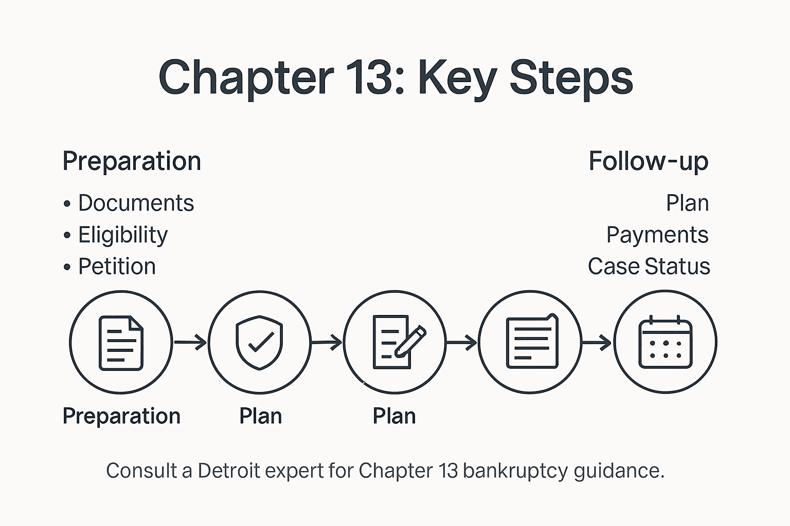 File Chapter 13 in Detroit: A Step-by Step Guide | Frego Law