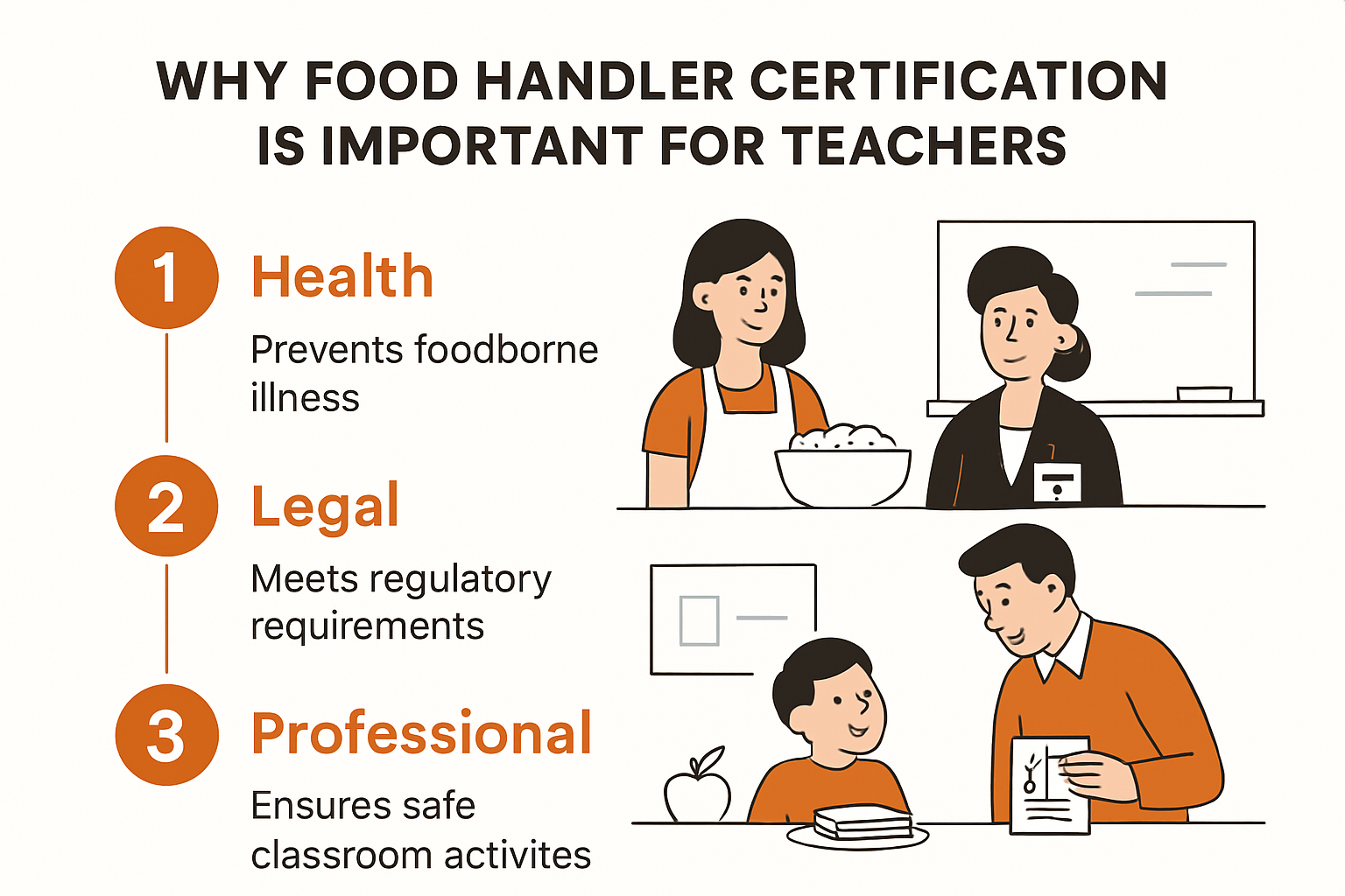 Food Handler Certification for Teachers in Canada: 2025 Guide - Probe IT