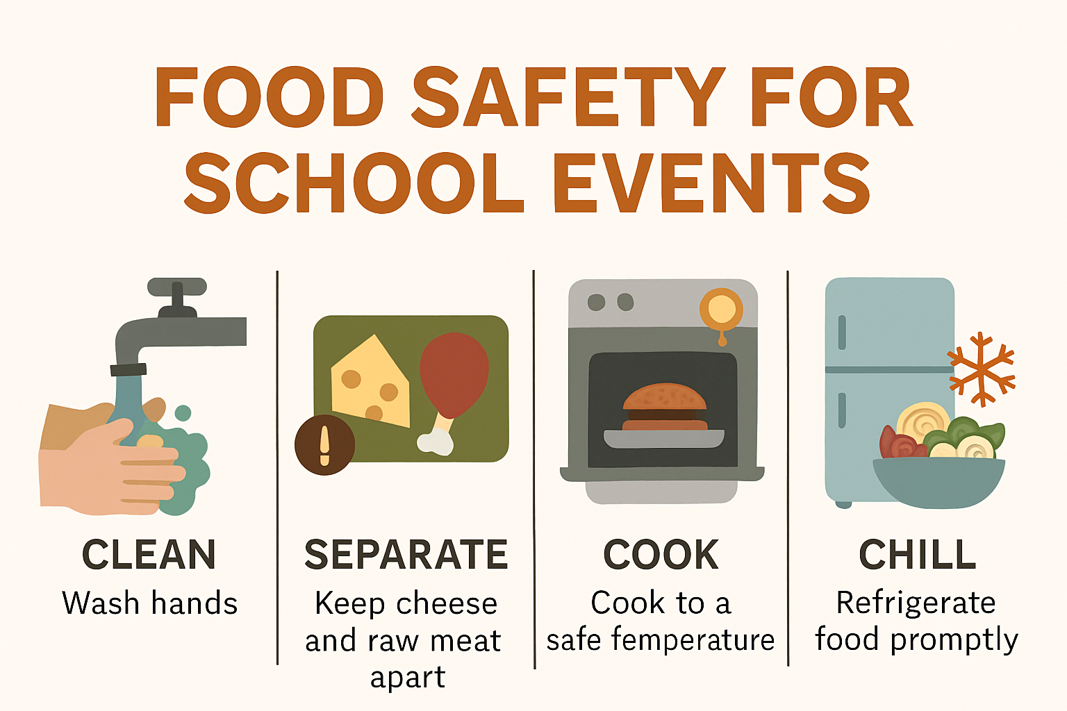 School Event Food Safety Tips for 2025: A Guide for Canada - Probe IT