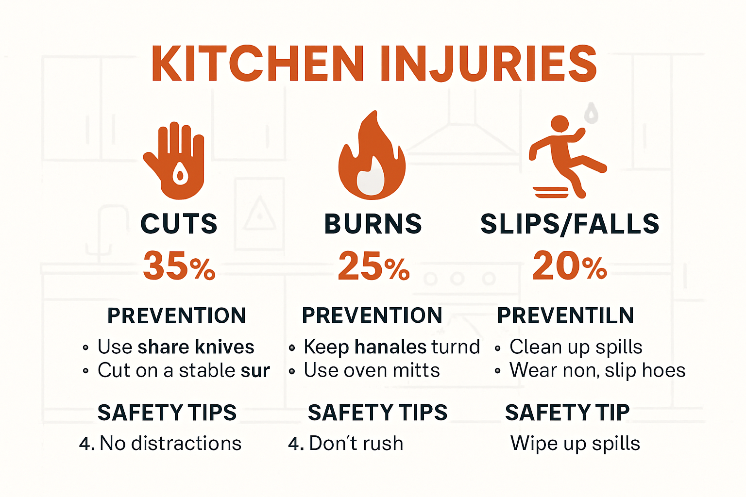 Preventing Injuries in Kitchens: Safety Tips for 2025 - Probe IT
