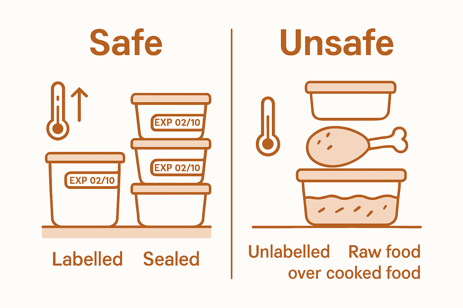 Safe Food Handling Steps for Canadian Businesses - Probe IT