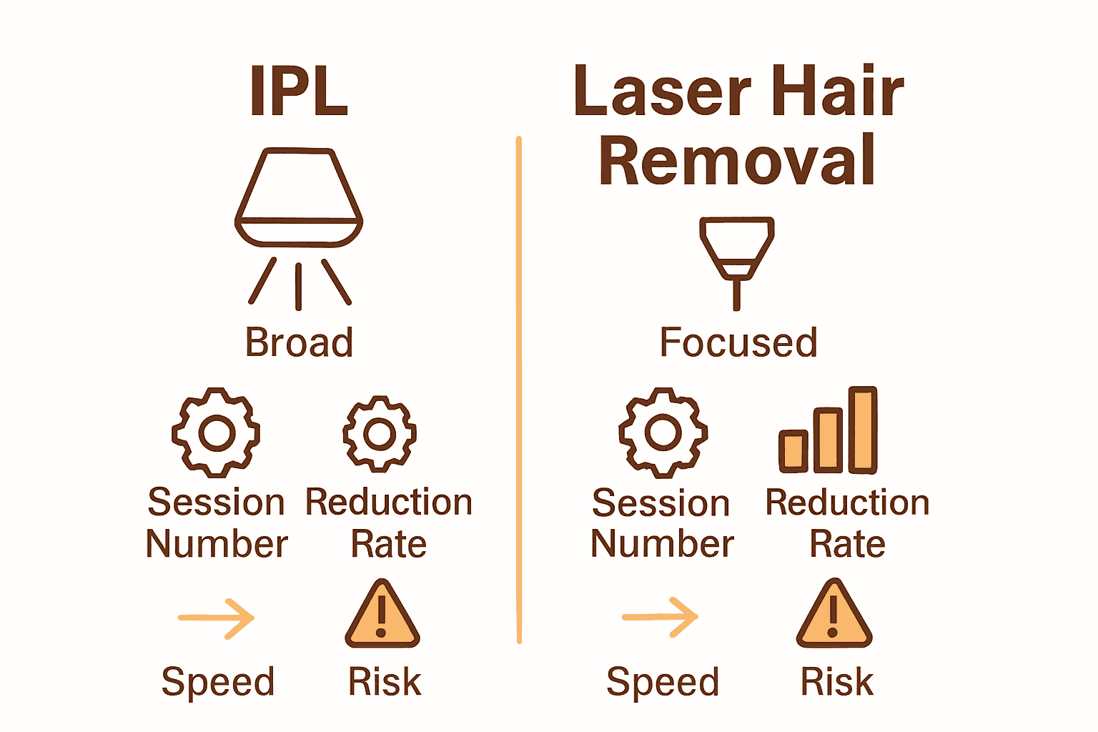 IPL vs Laser Hair Removal: Complete Expert Guide | Distill Laser Clinic