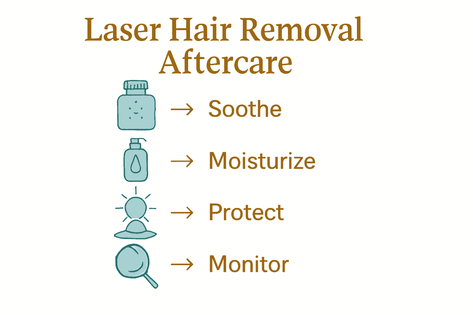 Laser Hair Removal Aftercare Guide for Smooth Results | Distill Laser ...