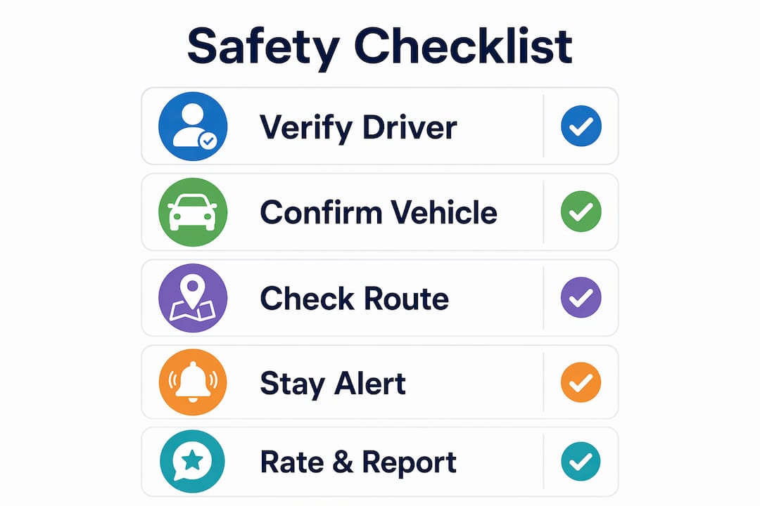 Safety Checklist for Ride Bookings: 2026 Traveler Guide